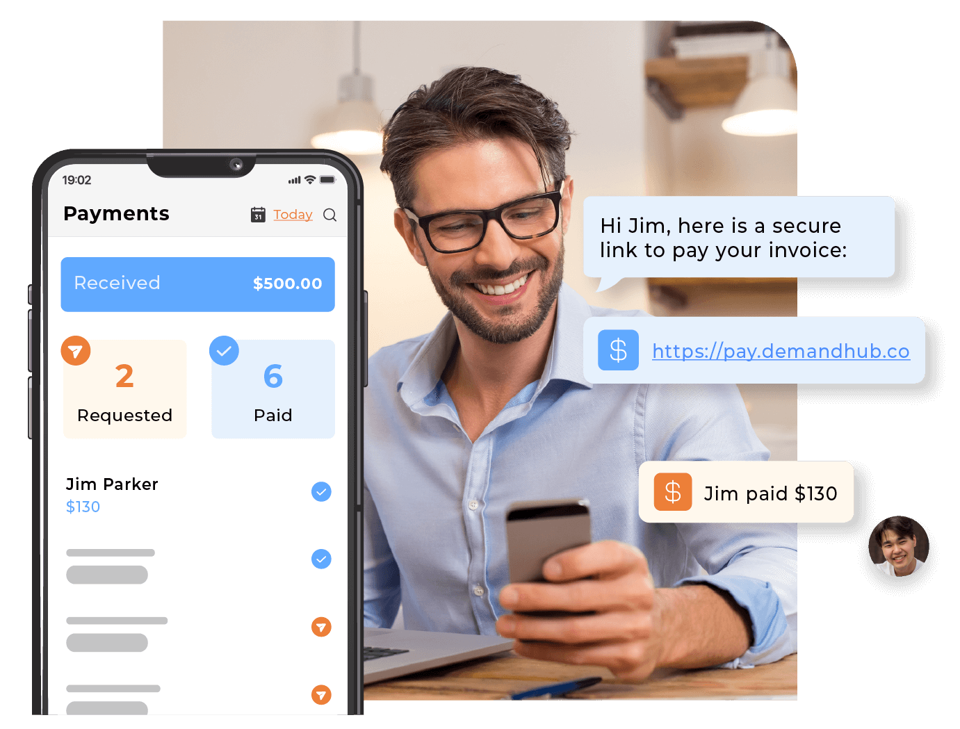 Payment By Text - SMS Invoices and Estimates | Get Paid From Your Phone ...